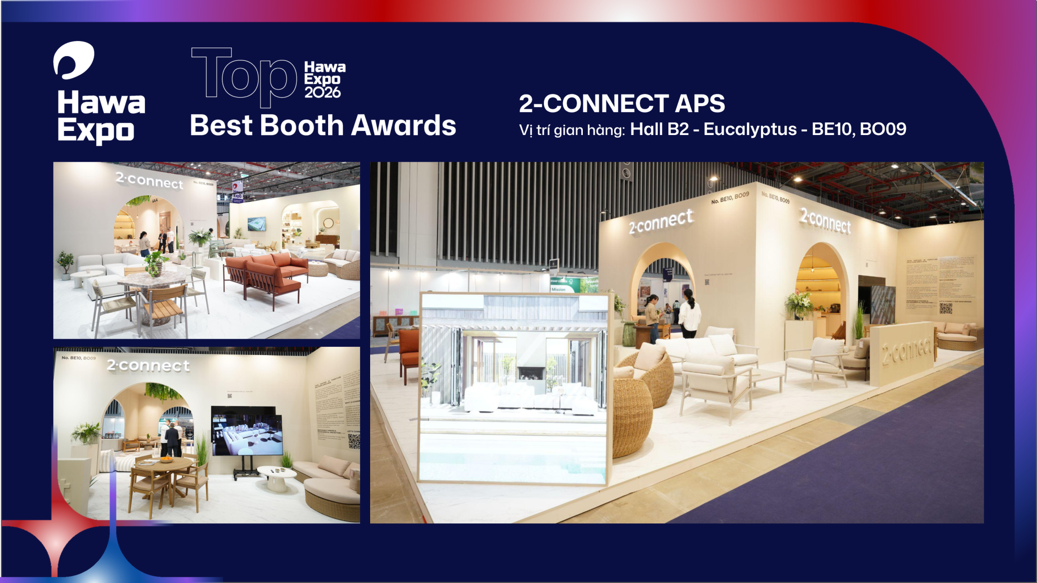 The Winner of Top Best Booth Awards - HawaExpo 2026